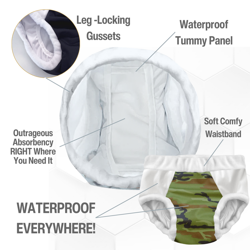 The Lounge Brief Adult Diaper – ThreadedArmor